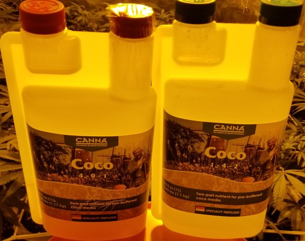 Canna Coco Feed Schedule: Canna Coco A B Feed Chart for Weed