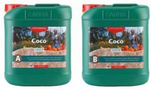 Canna Coco Feed Schedule: Canna Coco A B Feed Chart for Weed